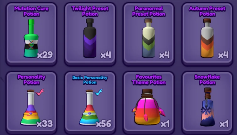 Taking offers + Looking for a baby potion. | Fandom