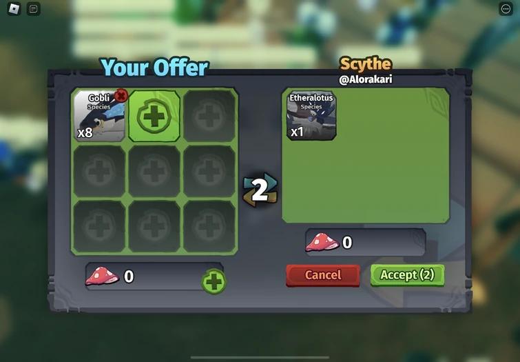 Spent and hour in tr trading 2 void mats for 1 gob for this….(it was ...