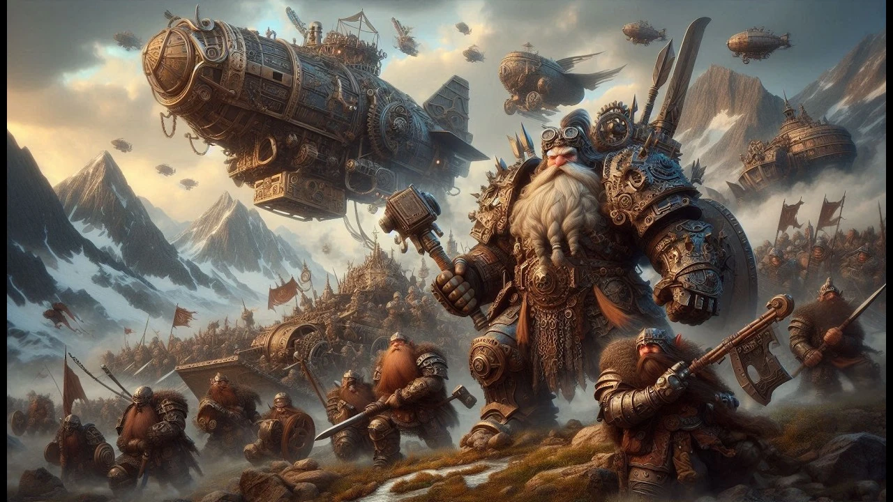 Unbelievable Battle: Dwarfs vs Chaos Dwarfs / Total War Warhammer 3 ...