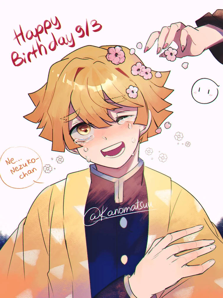 Happy Birthday, Dear Zenitsu!~🧡 | Fandom