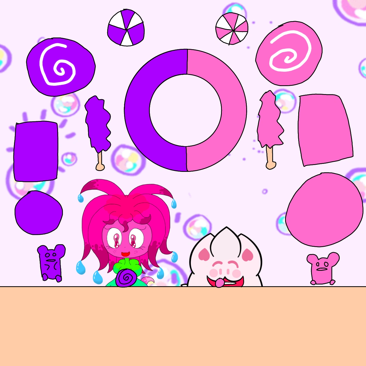 Eating one color food for 1 hour thumbnails be like | Fandom