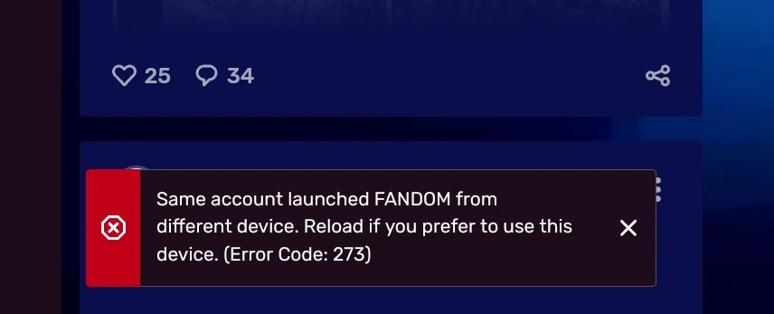 what would you do if you were on fandom and this appeared | Fandom