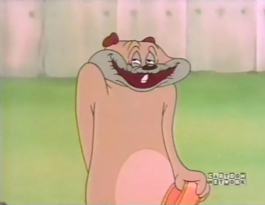 Butch Dog trying in vain to compete with Rosie's smile | Fandom