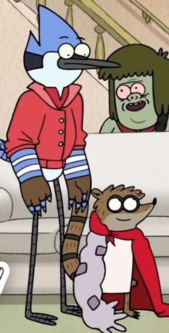 At least regular Show were more original with their references: | Fandom