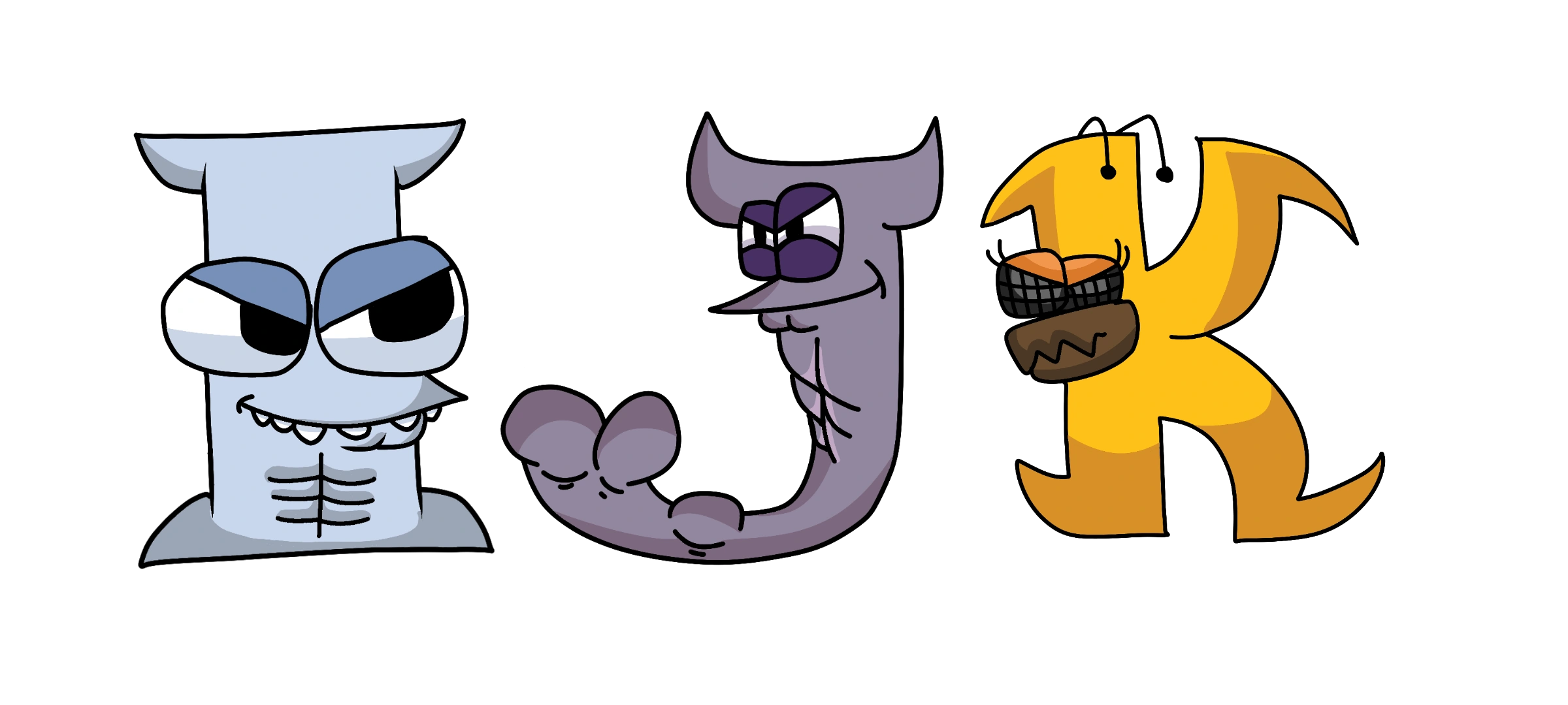 My Updated alphabet lore But swapped I , j and k predictions and old ...