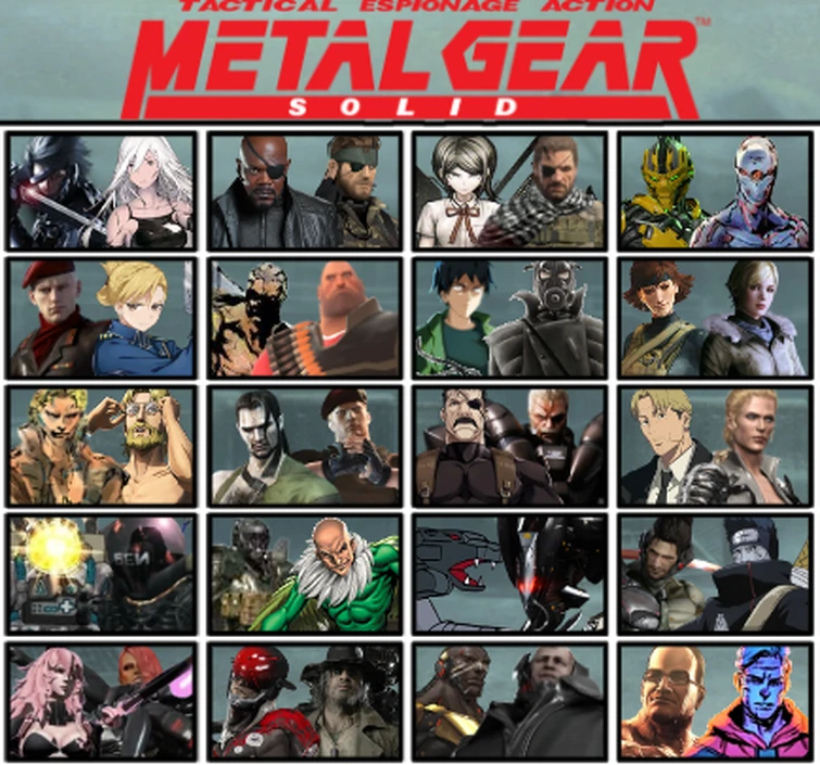 Metal Gear MU Chart | Fandom