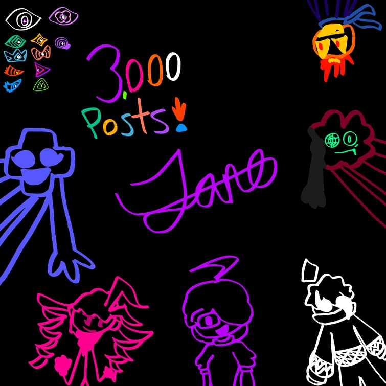 3,000 Posts! | Fandom
