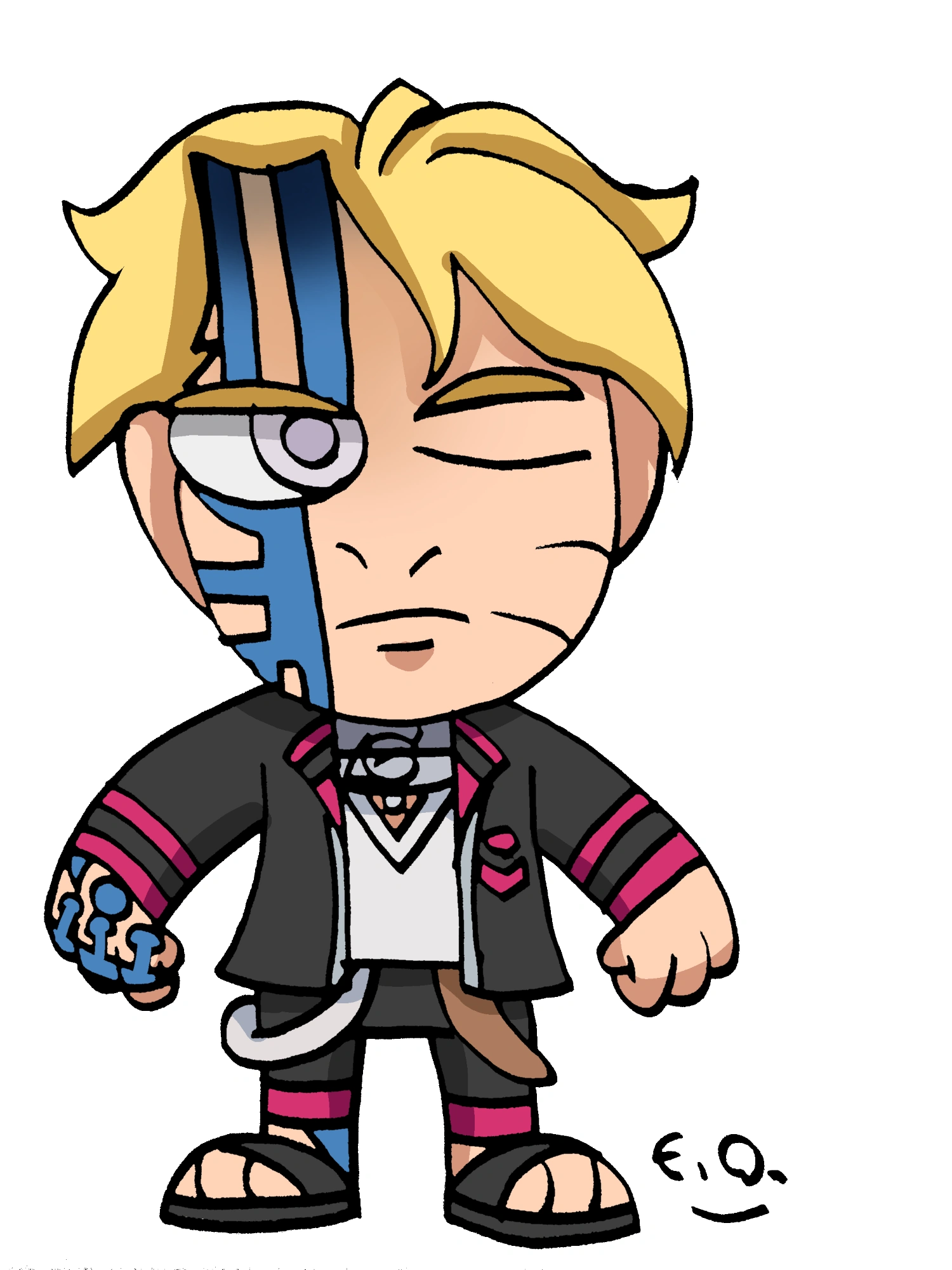 My drawing of Boruto | Fandom
