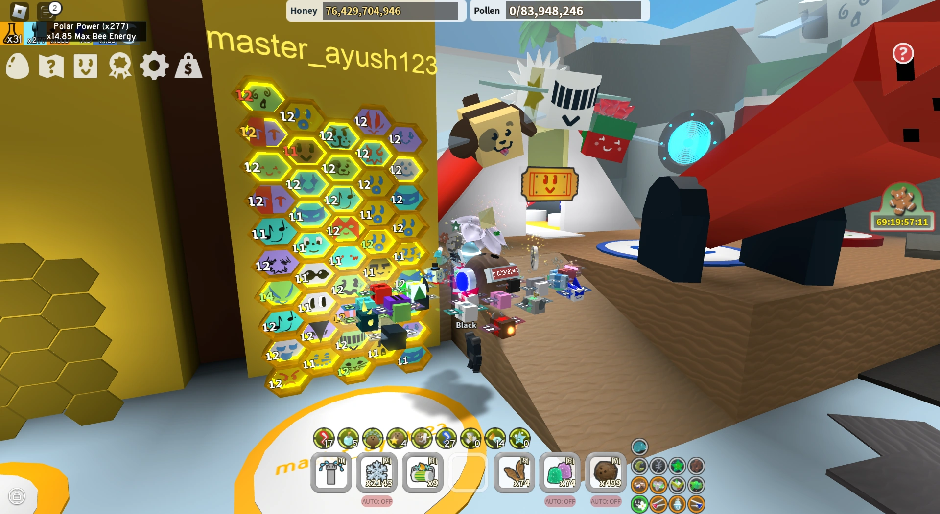 i got 100b honey and a blue hive with lvl 11/12 bees so should i try my luck with blue mythics ...