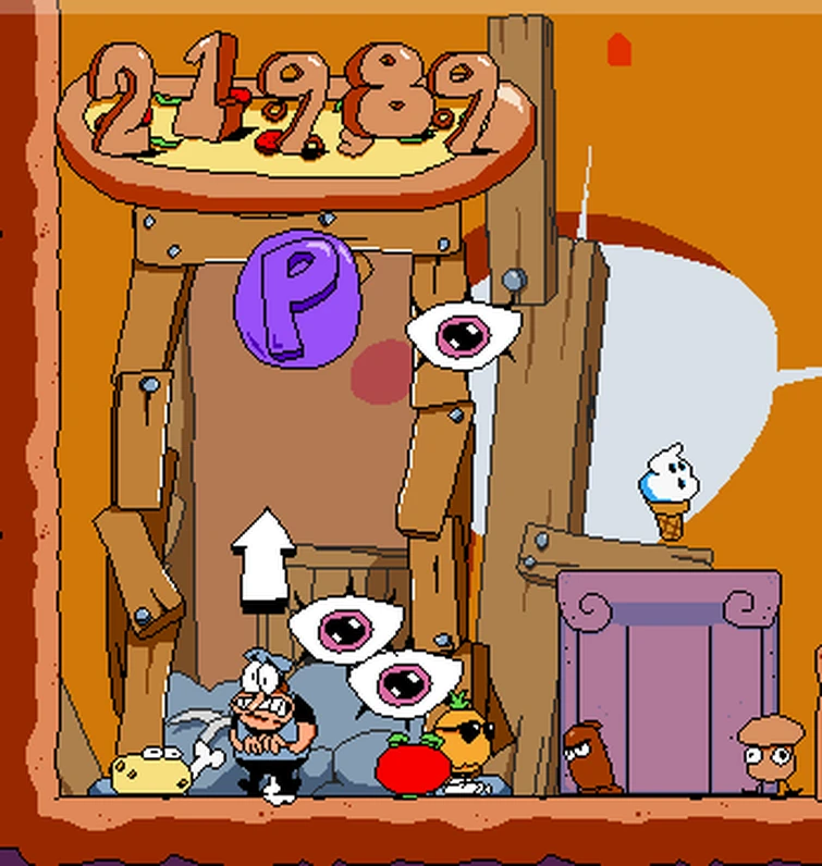 Just got a P-Rank in Graveyard in Pizza Tower | Fandom