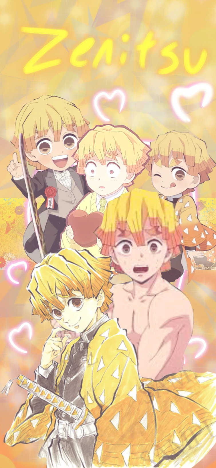 Added more Zenitsu to the Zenitsu wallpaper | Fandom