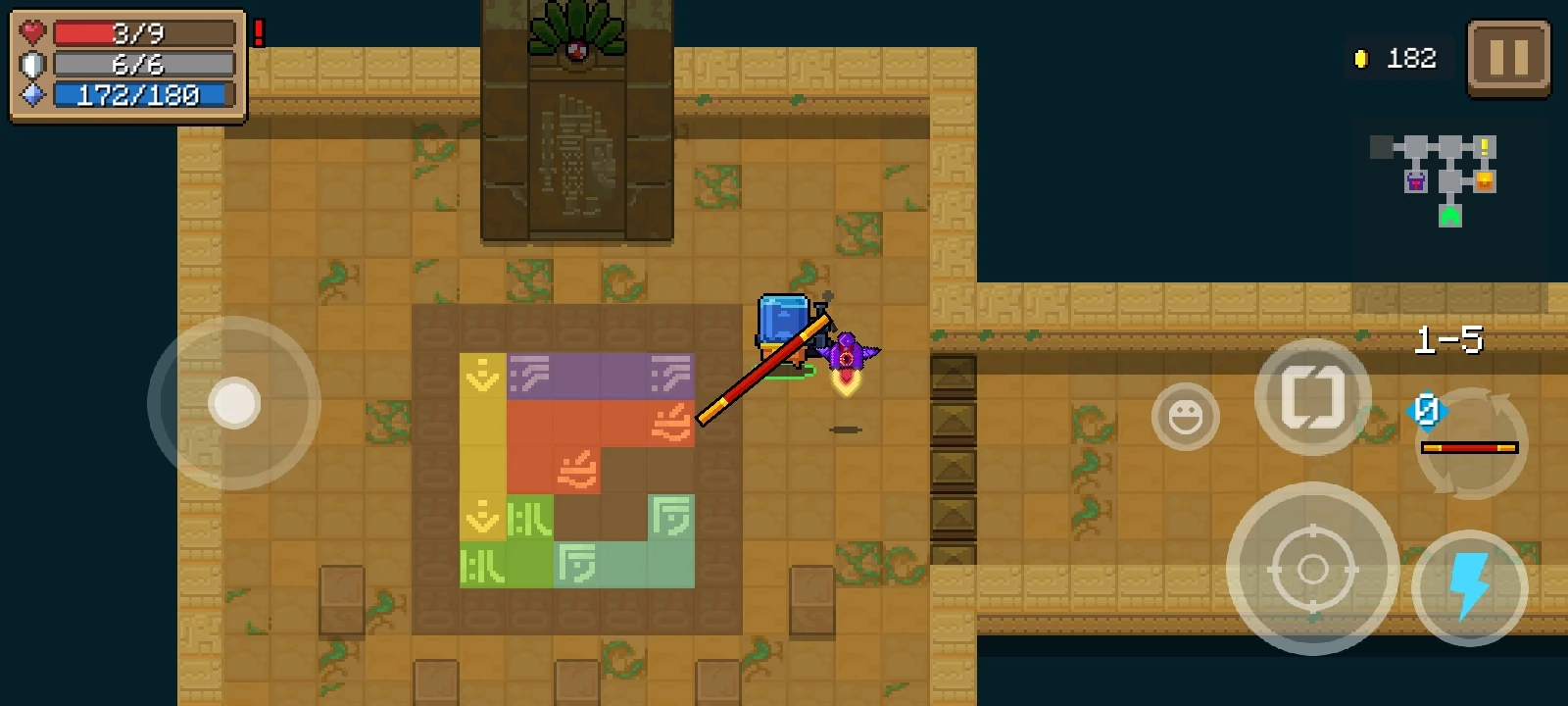 Beating a boss an find another corridor other than the one i came in ...