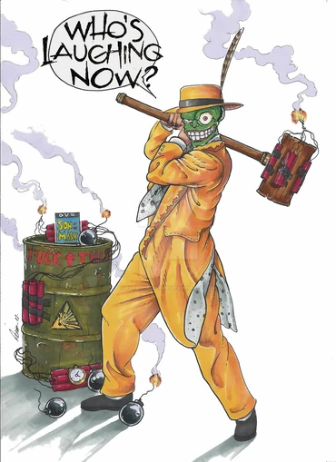 The Mask vs Beetlejuice vs Pennywise vs Violator vs Joker vs Discord ...