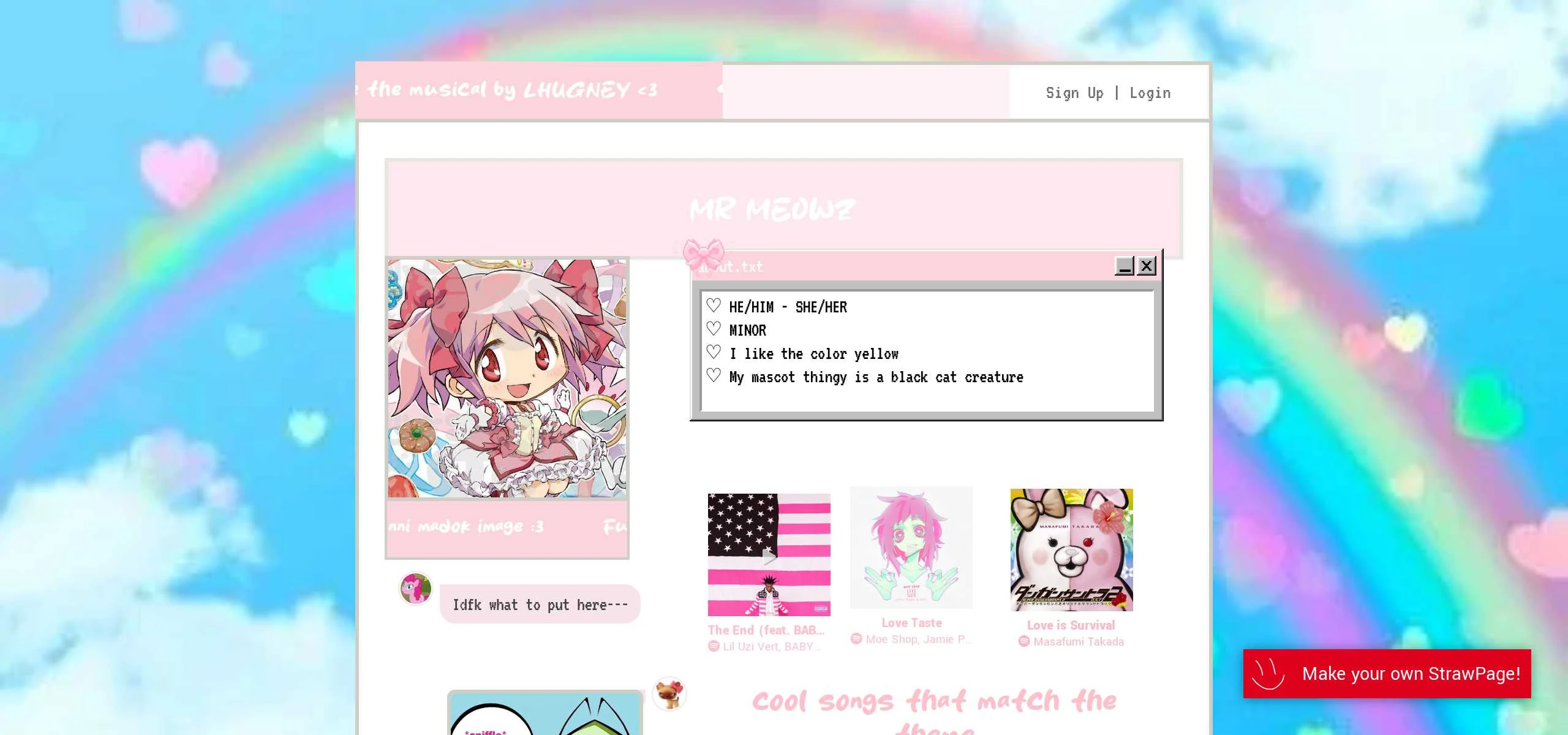 tried making a strawpage- | Fandom