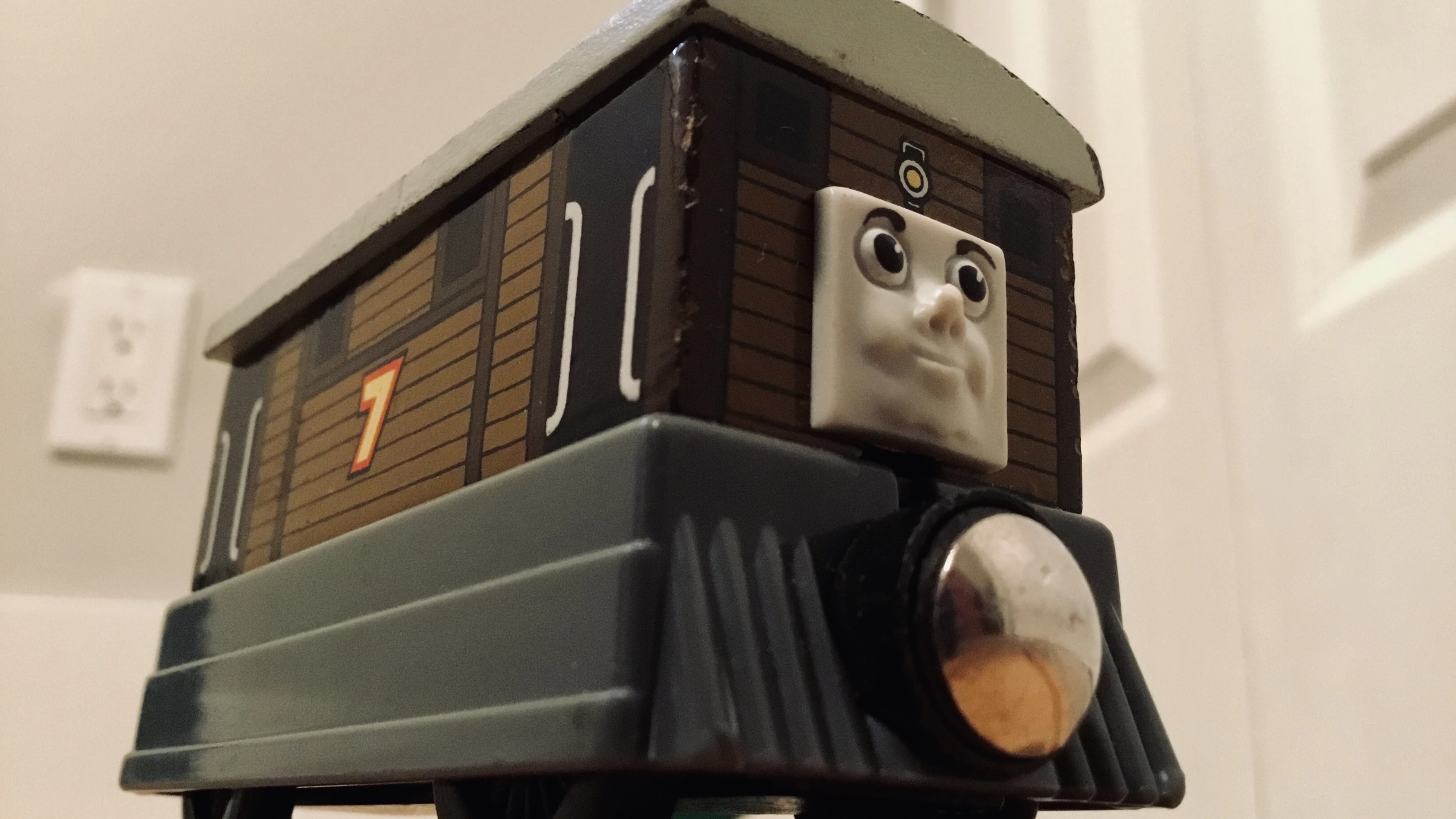 The tram himself. | Fandom