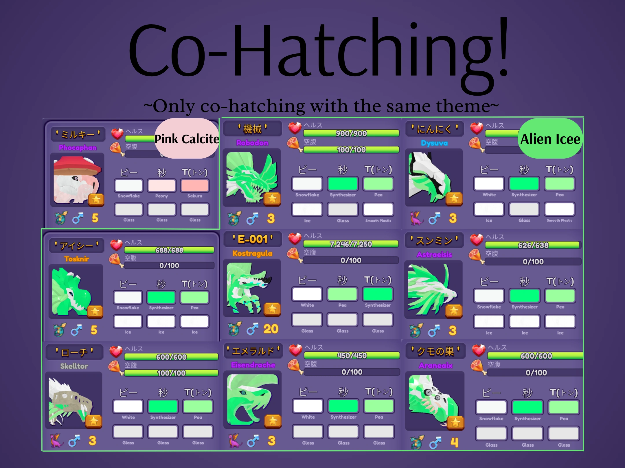 Co-hatching! | Fandom