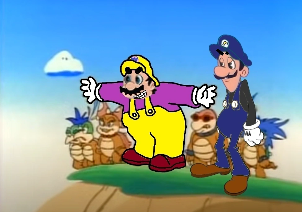 The Adventures Of Super Mario Bros 3 : Clyde Wario & Herman Waluigi [V2 ...