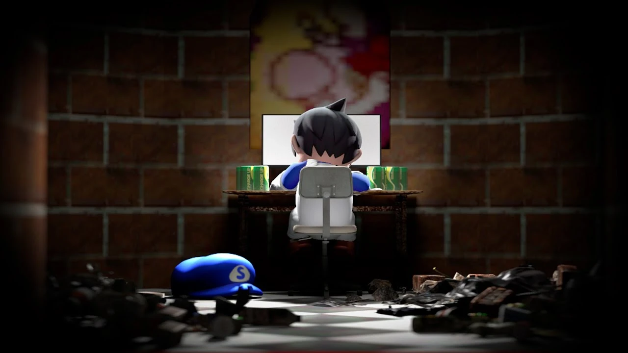 Ohh very scary(this is a clip from the live and look what happens it's ...