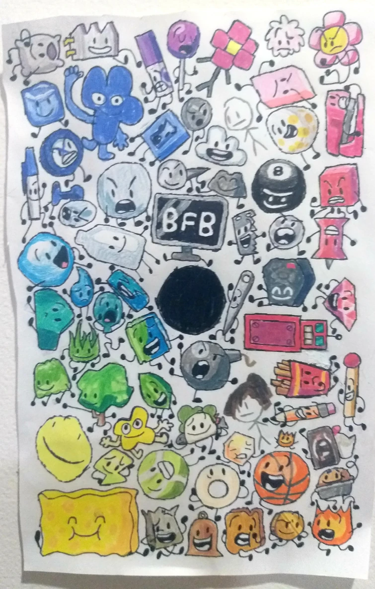 Look at this BFB drawing I made! | Fandom