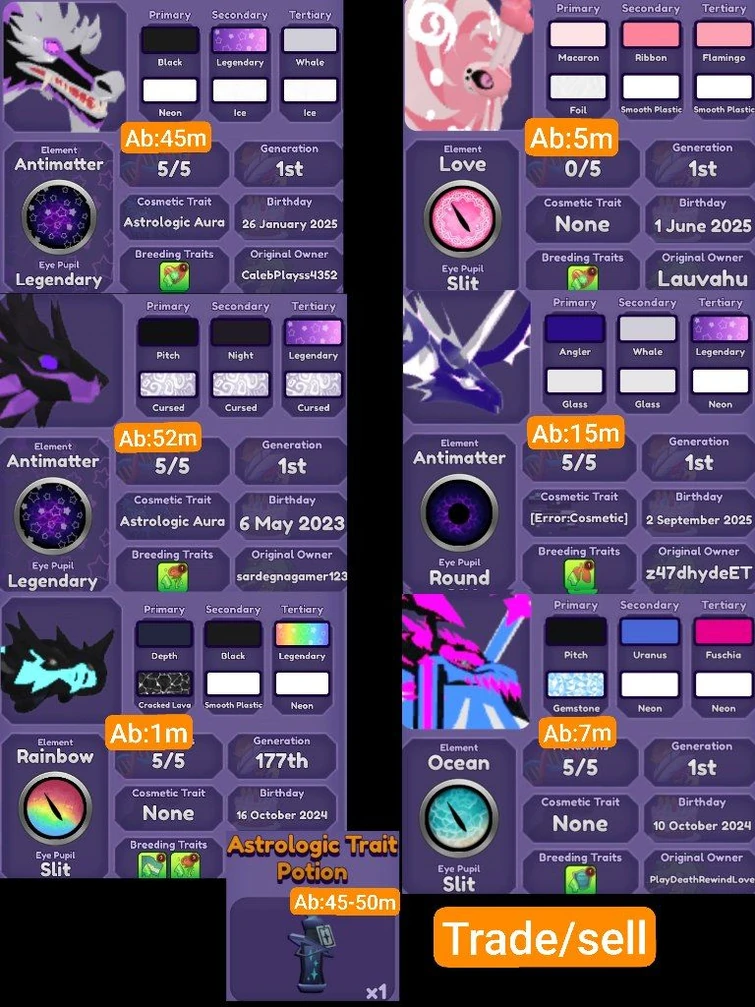 Trade sell dragons and pots | Fandom