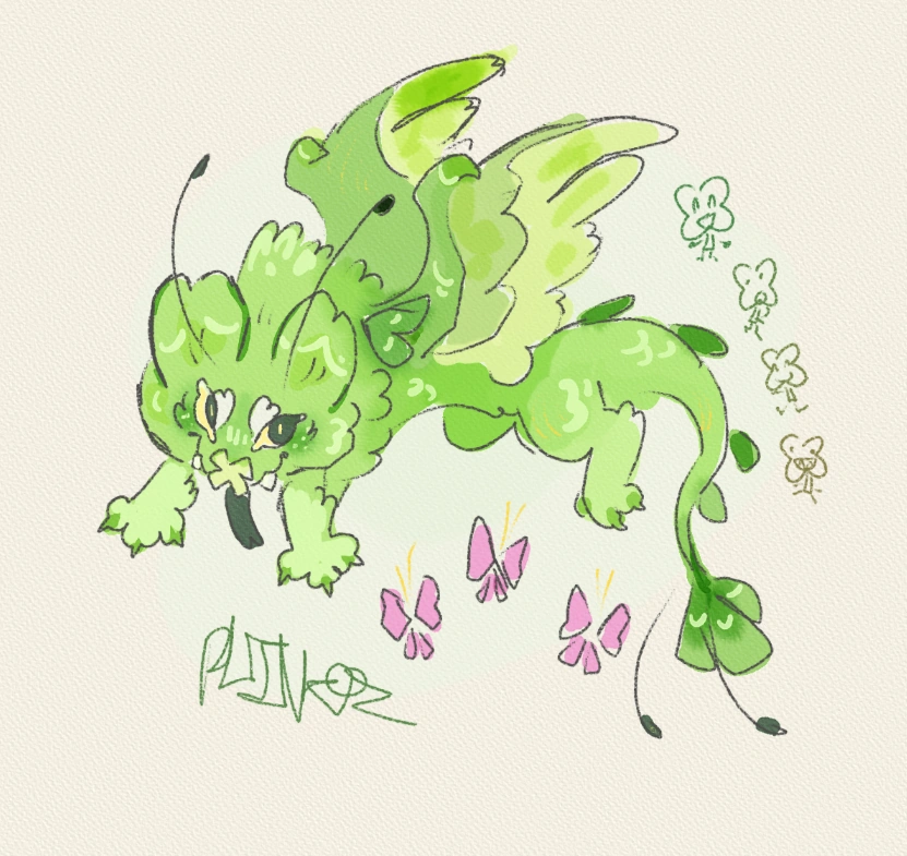 clover dragon | Fandom