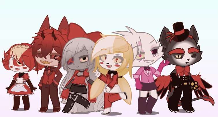 I made some Hazbin Hotel gacha designs!!! | Fandom