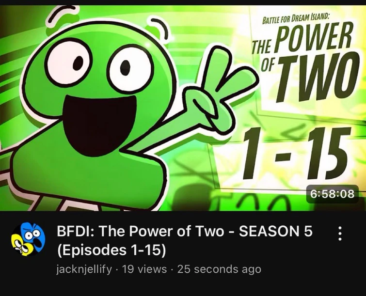 TPOT Season thumbnails matches the algebralien colors (One-Two-Three ...