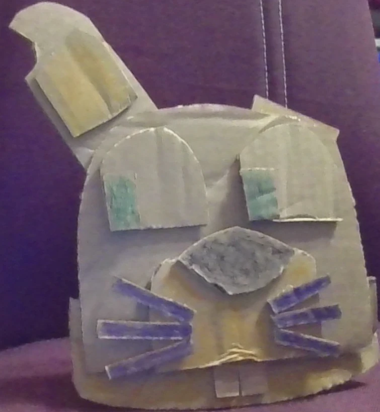 SPRINGBONNIE HEAD OUT OF CARDBOARD! | Fandom