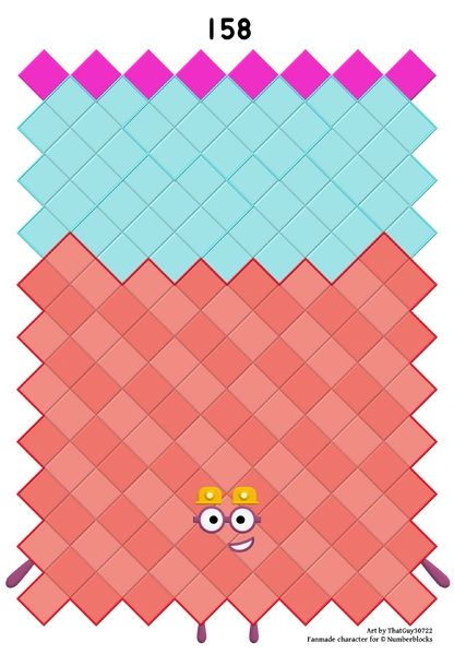 Are there numbers other than 158 that can make centered rectangles ...