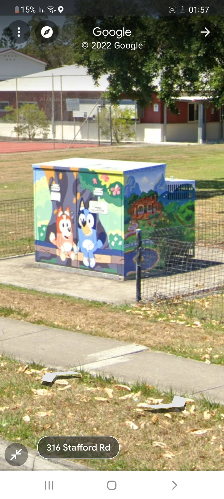 I finally found the Bluey Electric box in Stafford State School in ...