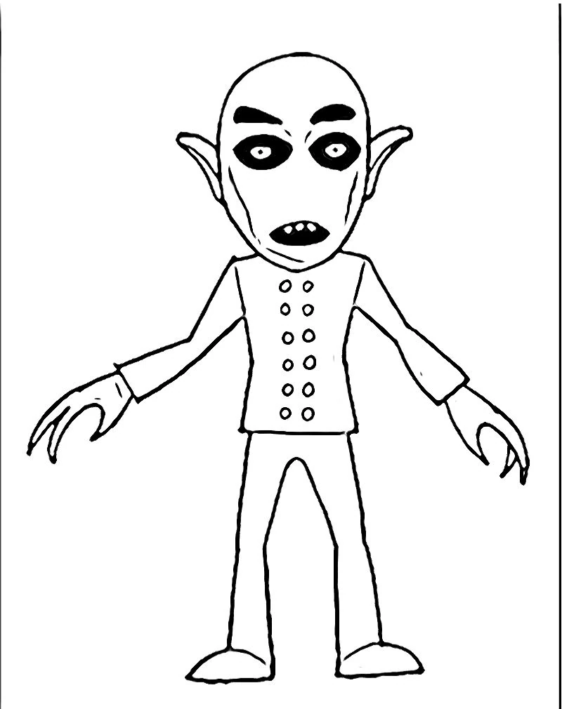 Slendrina Coloring Pages | Fandom