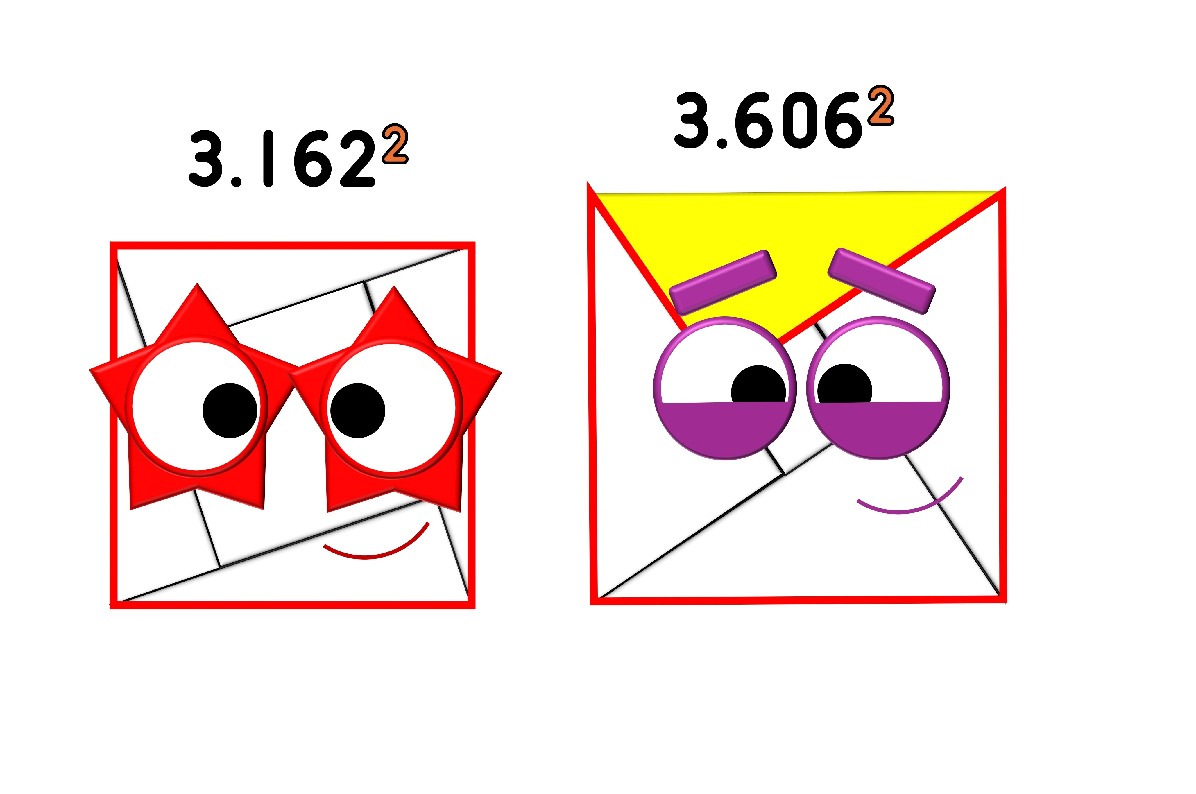 My 10 and 13 as squares accurately | Fandom