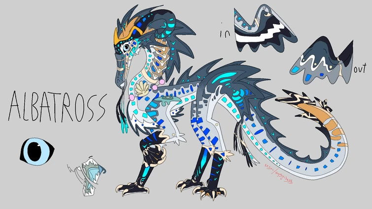 making refs for WoF characters 15 - Albatross | Fandom