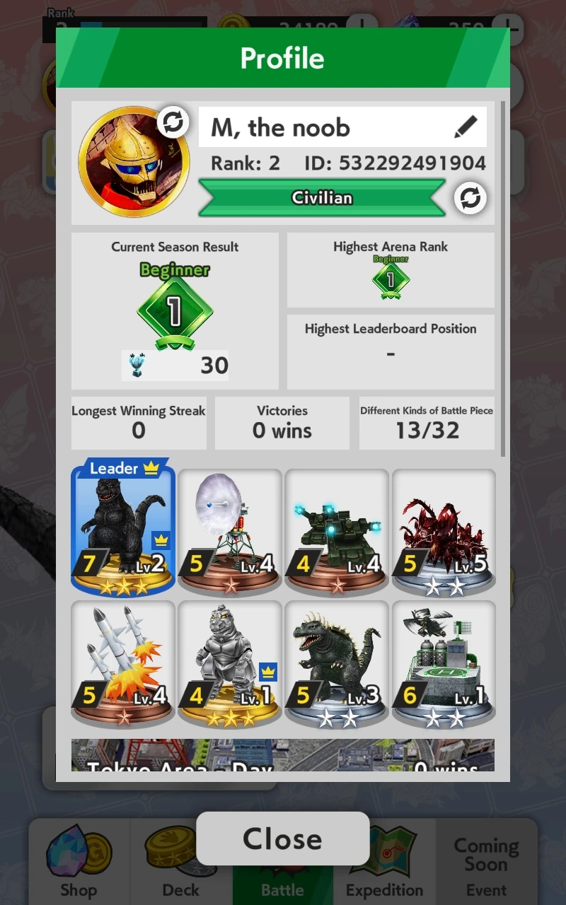 Just started playing battle line again and this is my deck currently ...