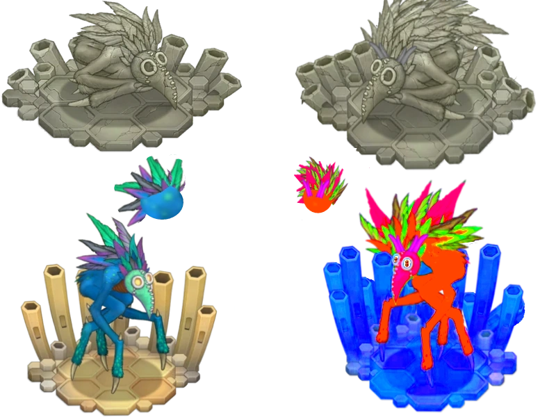 Fanmade Rare Poewk and poewk egg and rare poewk egg | Fandom