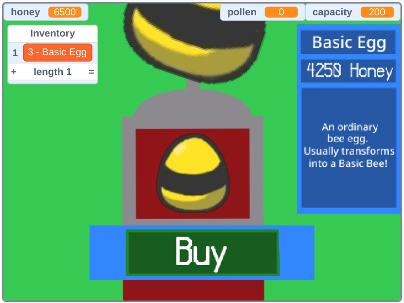 2D Bee Swarm: Basic Egg Shop! | Fandom