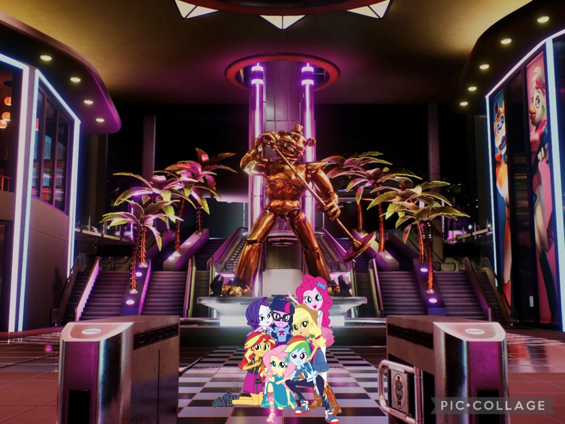 If the Equestria Girls went to Freddy Fazbear’s Mega Pizzaplex | Fandom