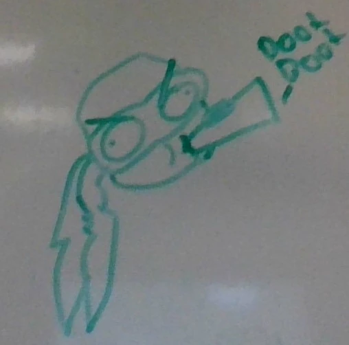 I'd like to share a whiteboard doodle I did of Raph | Fandom