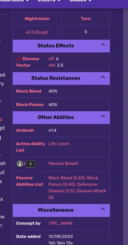 R we all gonna ignore the fact that the new creatures have really good ...