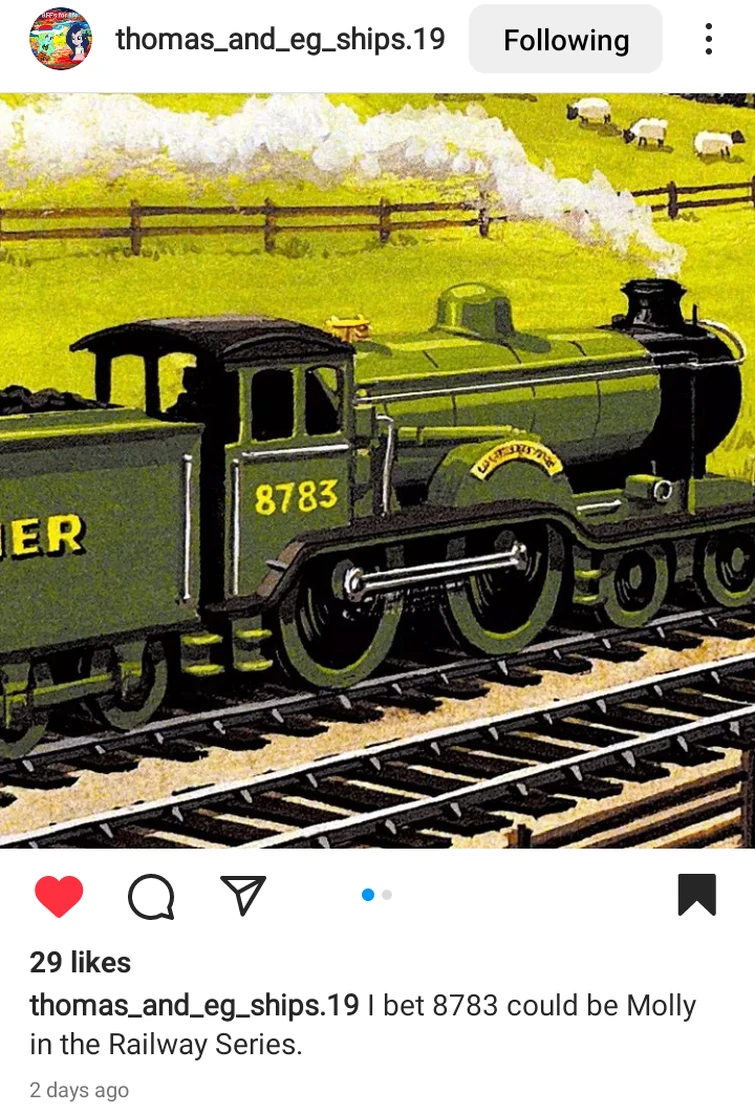 I saw a post yesterday someone say they bet 8783 could be Molly. What ...