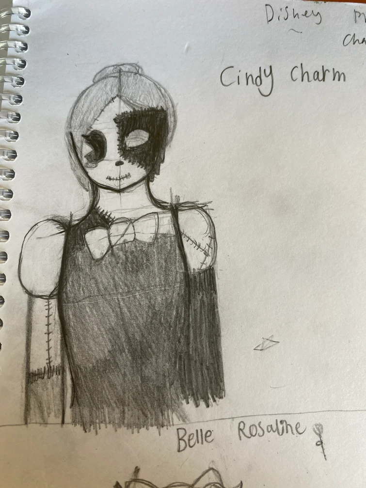 So a while back I challenged myself to draw Disney princesses as BATIM ...