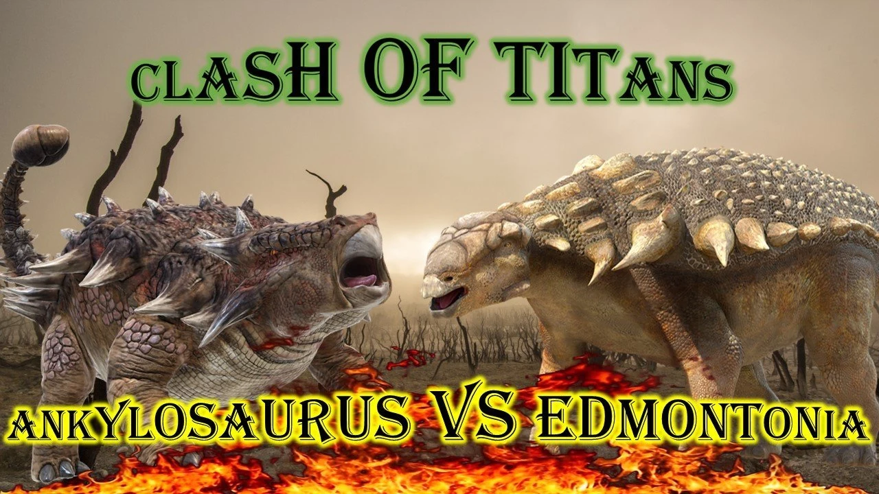 Ankylosaurus VS Edmontonia - Club VS Spear | Fandom