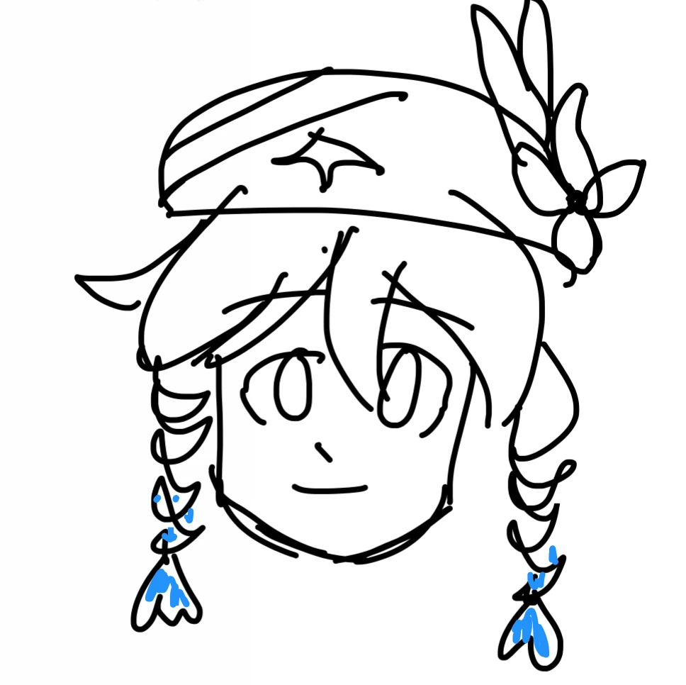 Drawing of venti that took like 2 seconds | Fandom