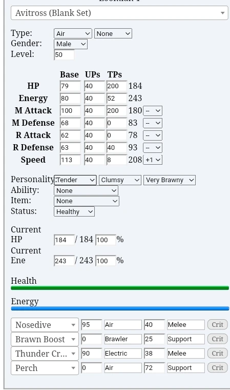 Avitross Set! | Fandom