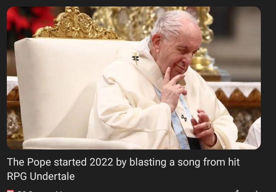 POPE SANS CONFIRM?!?!?! | Fandom