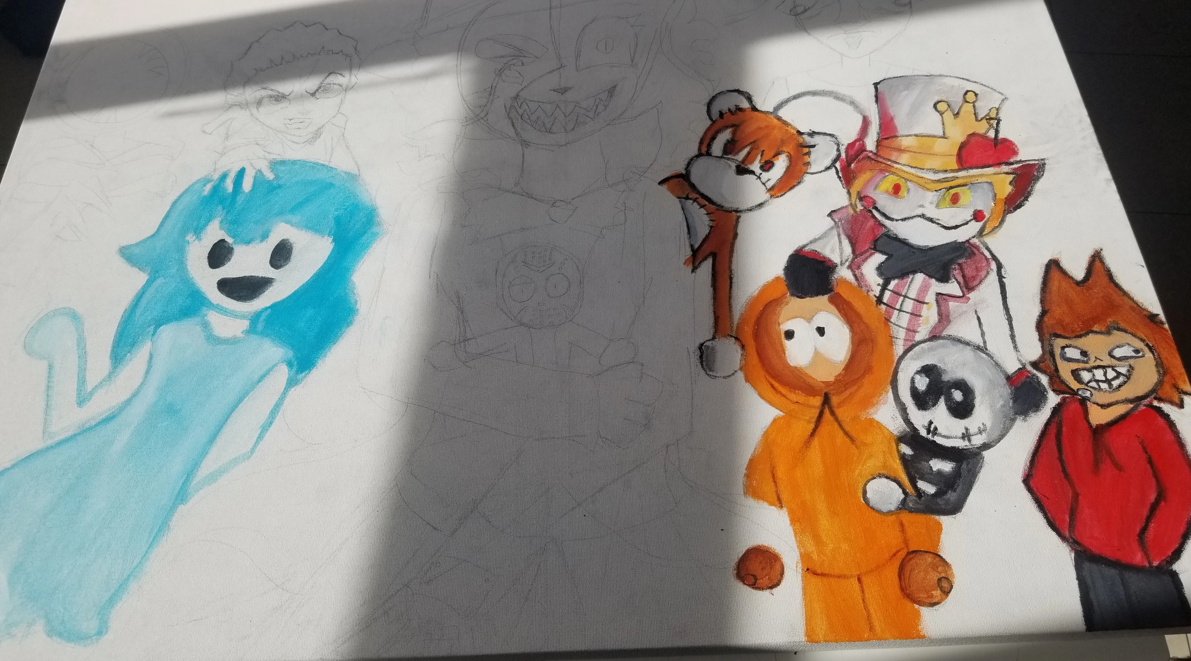 Progress in art class! | Fandom