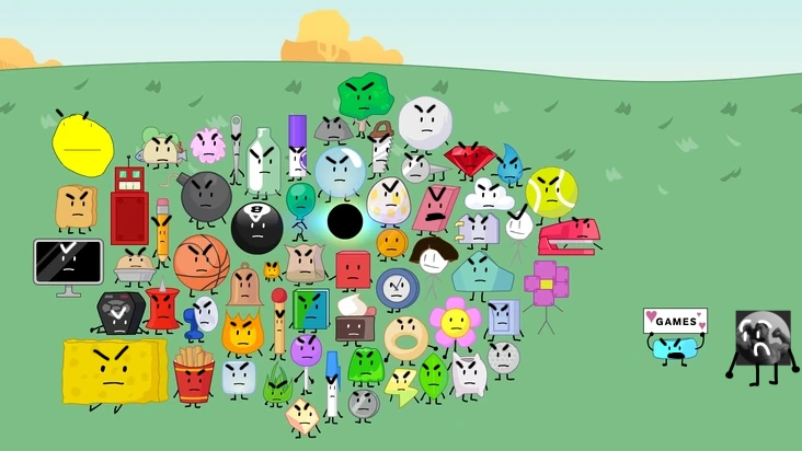 BFDI Characters attack R Horologii | Fandom