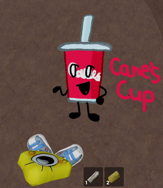 random canes crap object foolery drawing in that one roblox game | Fandom