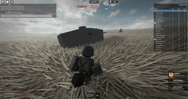 I was just in round where antarean tank stuck and was immortal man 💀 ...