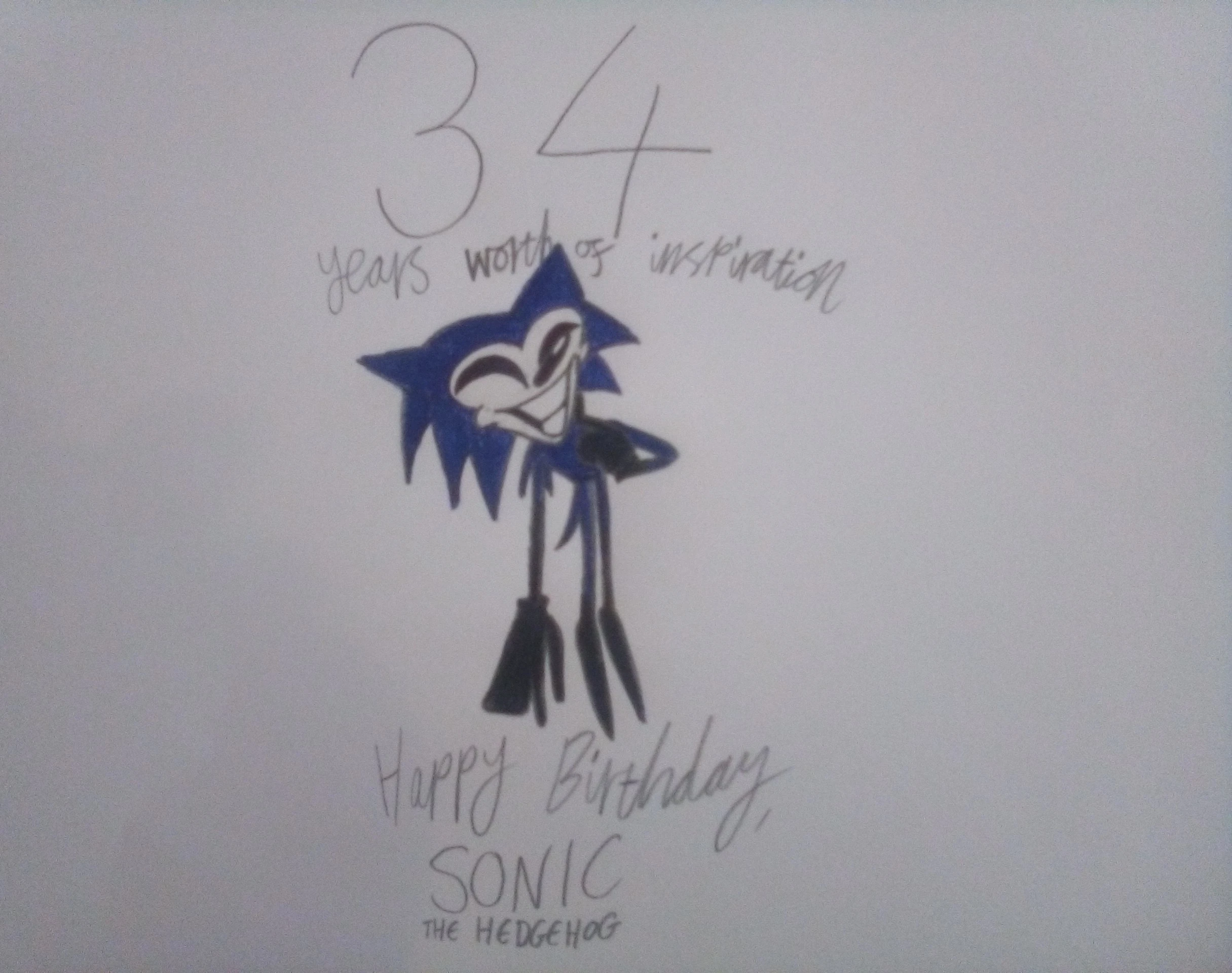 Happy 34th, Sonic! | Fandom